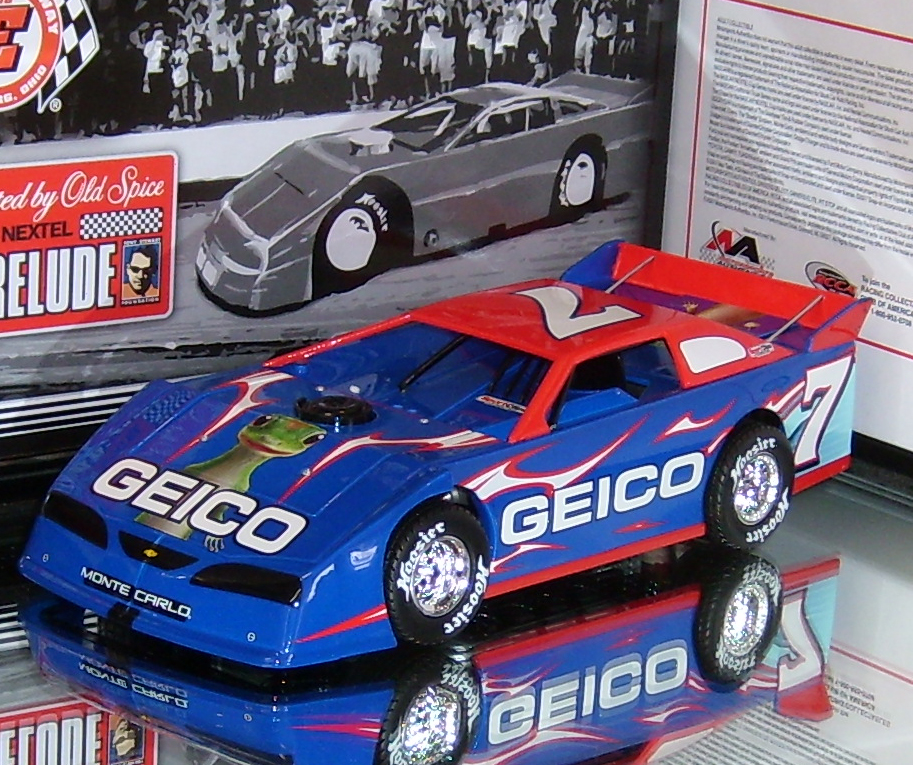 MIKE WALLACE 2007 PRELUDE TO THE DREAM GEICO DIRT LATE MODEL 1/24 ...