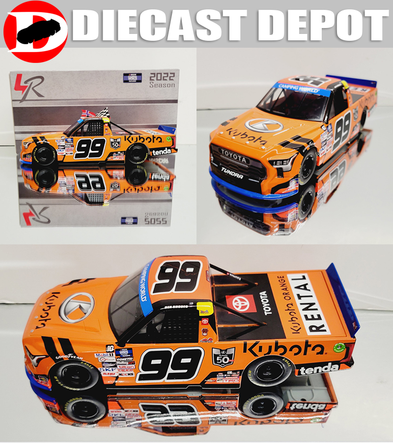 BEN RHODES 2022 KUBOTA TUNDRA TRUCK 1/24 ACTION DIECAST