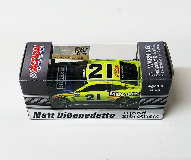 MATT DIBENEDETTO 2020 MENARDS/ MAYTAG #21 MUSTANG 1/64 ACTION