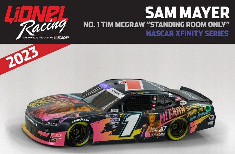 *AUTOGRAPHED BY SAM SAMYER* SAM MAYER 2023 TIM MCGRAW "STANDING ROOM ...