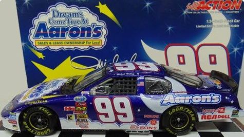 MICHAEL WALTRIP 2004 AARON'S DREAM MACHINE 1/24 ACTION DIECAST
