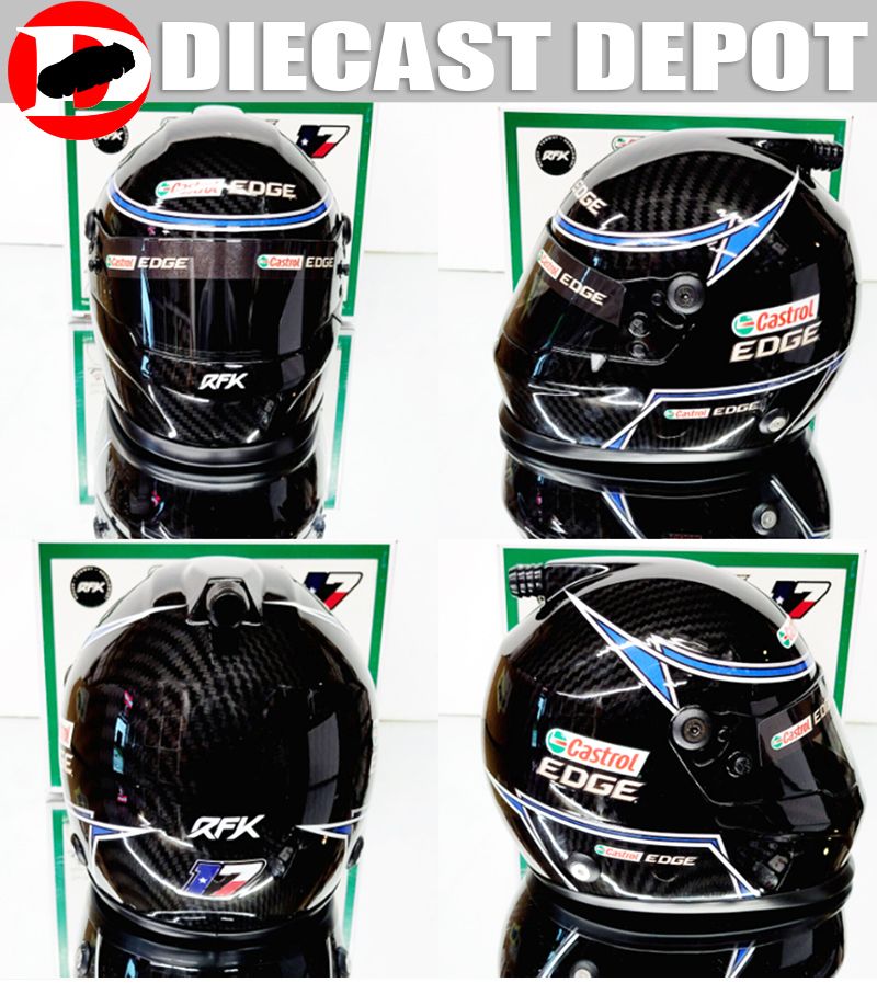 CHRIS BUESCHER 2023 CASTROL EDGE 1/2 SCALE MINI REPLICA HELMET