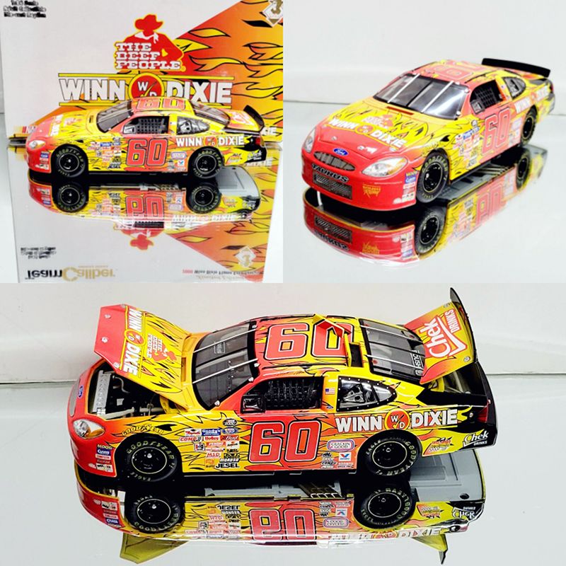 MARK MARTIN 2000 WINN DIXIE FLAMES 1/24 TEAM CALIBER OWNER'S SERIES DIECAST