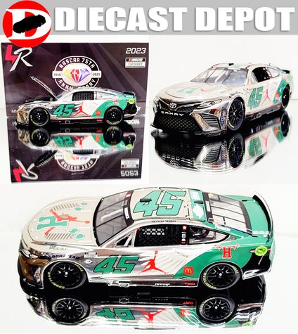 TYLER REDDICK 2023 JUMPMAN "H" WINGS COLOR CHROME #45 TOYOTA 1/24 ARC ...