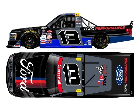 HAILIE DEEGAN 2023 FORD PERFORMANCE #13 F-150 TRUCK 1/24 ACTION DIECAST ...