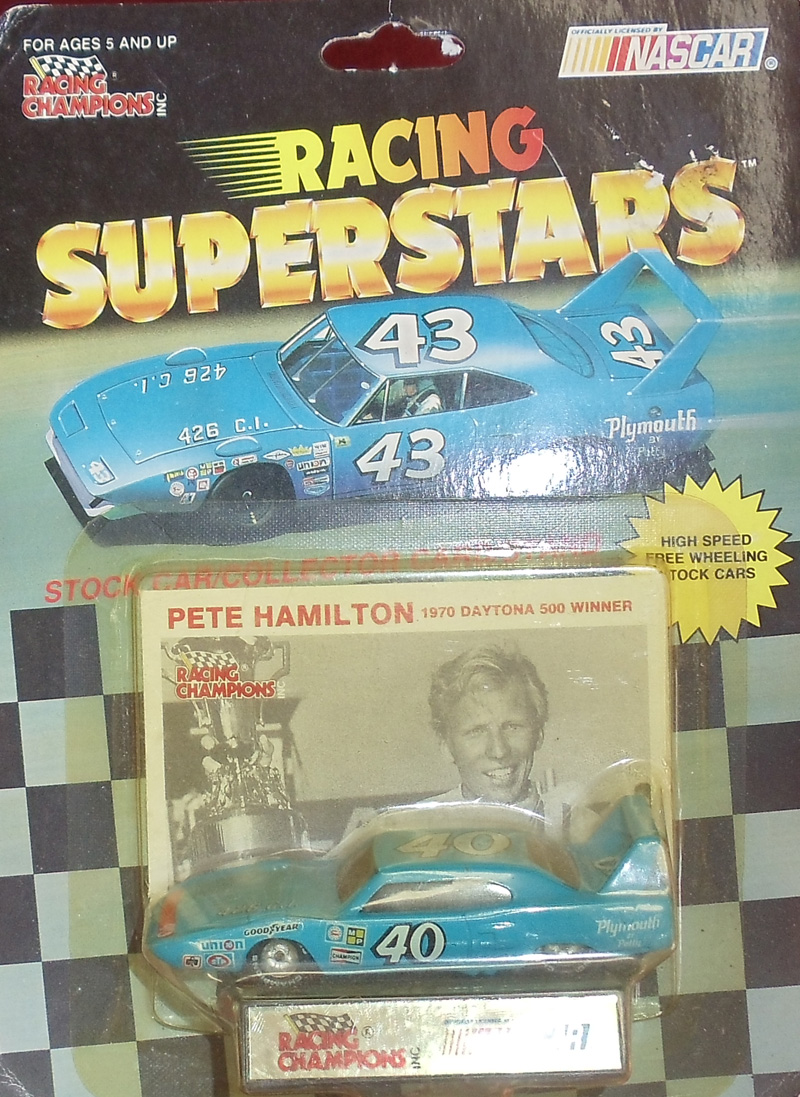 PETE HAMILTON 1970 SUPERBIRD 1/64 RACING CHAMPIONS