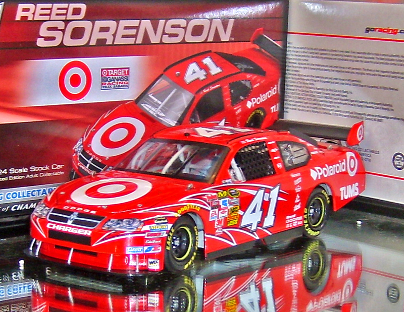 REED SORENSON 2008 TARGET CHARGER 1/24 ACTION