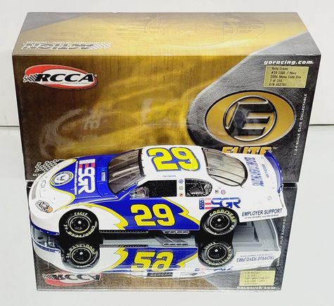 RICKY CRAVEN 2004 NAVY/ ESGR 1/24 RCCA ELITE DIECAST