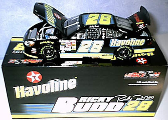 RICKY RUDD 2002 HAVOLINE TAURUS 1/24 Scale Action Diecast