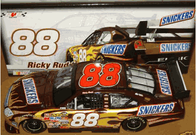 RICKY RUDD 2007 SNICKERS CAR OF TOMORROW 1/24 MOTORSPORTS AUTHENTICS