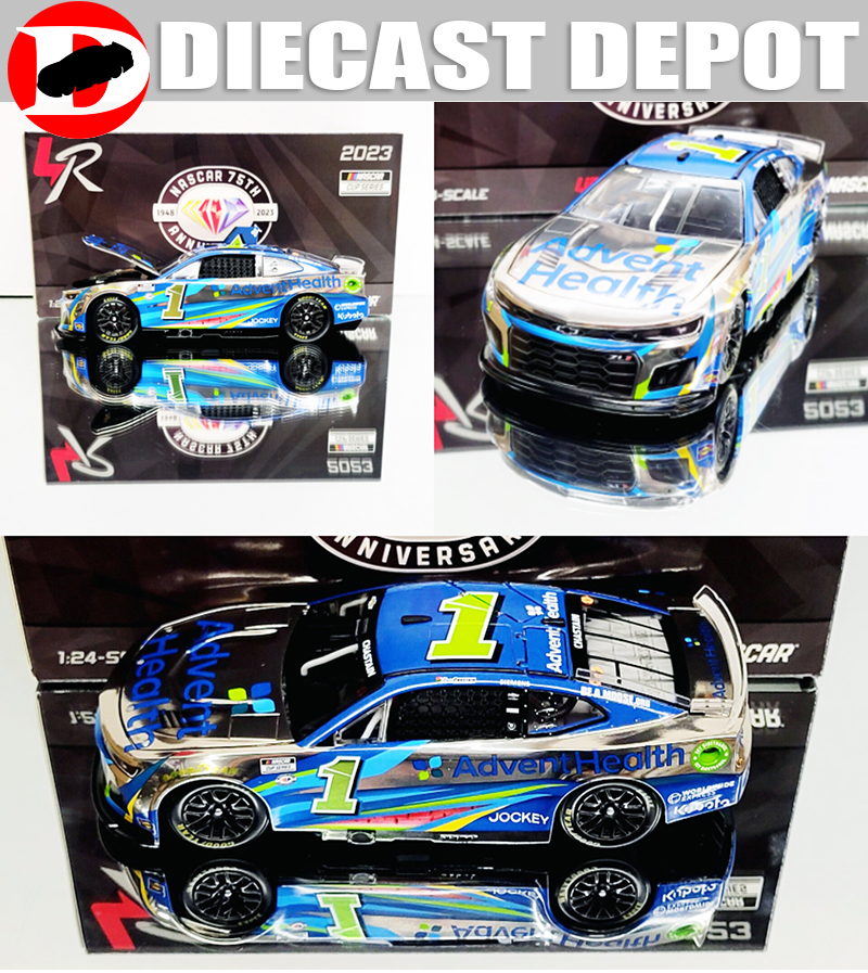 ROSS CHASTAIN 2023 ADVENT HEALTH COLOR CHROME 1/24 ACTION COLLECTOR SERIES