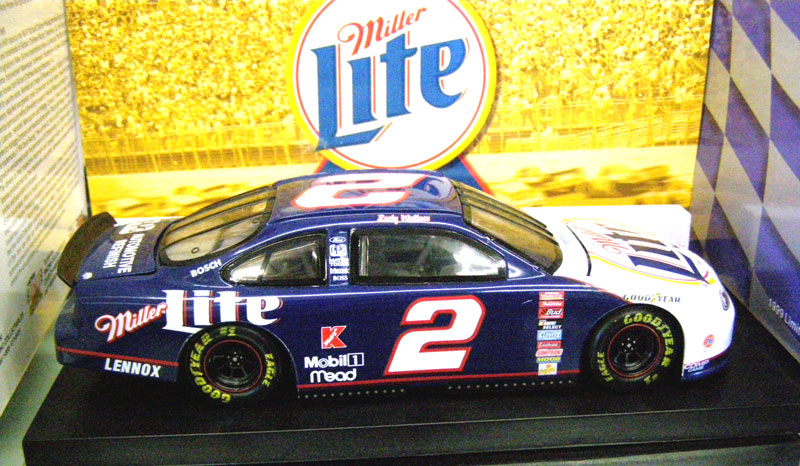RUSTY WALLACE 1999 MILLER LIGHT 1/24 ACTION