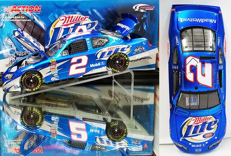 RUSTY WALLACE #2 2005 MILLER LITE DODGE (Liquid Color) 1/24 ACTION