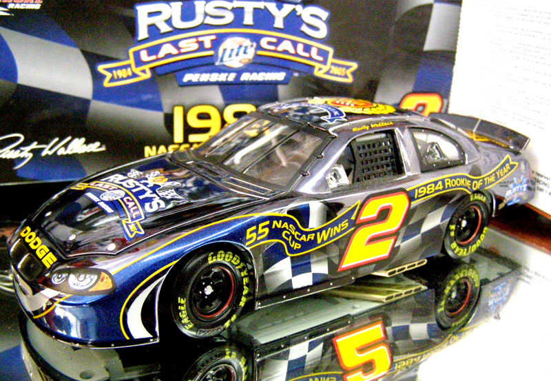 RUSTY WALLACE 2004 LAST CALL DEALER'S EXCLUSIVE COLOR CHROME 1/24 ...