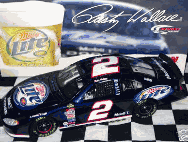 RUSTY WALLACE 2004 MILLER LIGHT 1/24 ACTION