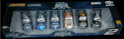 RUSTY WALLACE 2005 6-CAR SET II 1/64 ACTION