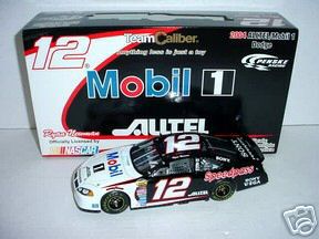 RYAN NEWMAN 2004 ALLTEL MOBIL ONE 1/24 TEAM CALIBER NEXTEL NASCAR DIECAST