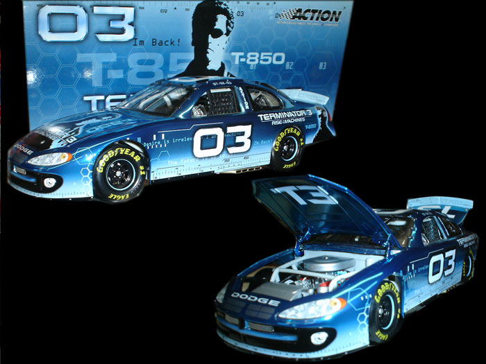 TERMINATOR 3 PROGRAM CAR 2003 INTREPID 1/24 ACTION