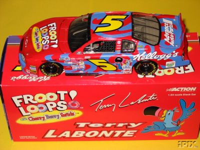 TERRY LABONTE 2000 FROOT LOOPS CHERRY MONTE CARLO NASCAR ACTION DIECAST