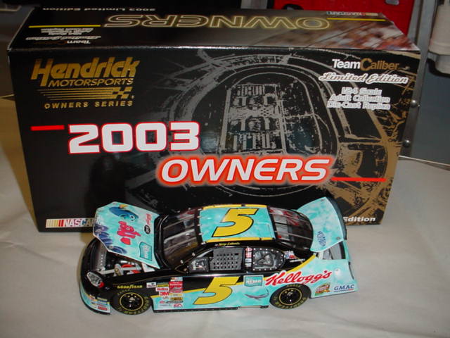 TERRY LABONTE FINDING NEMO1/24 SCALE TEAM CALIBER OWNERS