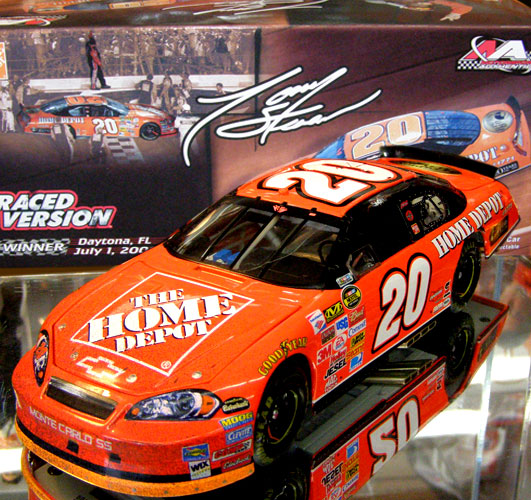 TONY STEWART 2006 DAYTONA PEPSI 400 RACED VERSION 1/24 MOTORSPORTS ...