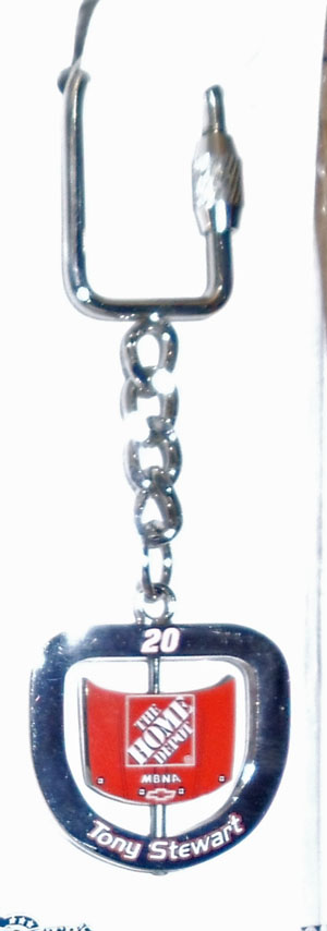 TONY STEWART HOME DEPOT KEY CHAIN