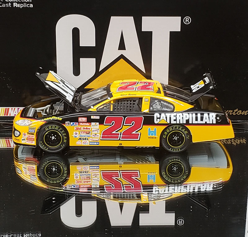 WARD BURTON 2001 CATERPILLAR #22 DODGE 1/24 TEAM CALIBER OWNER'S SERIES