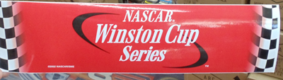 WINSTON CUP SERIES BUMPER STICKER