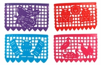 Mexican Papel Picado Banners - Fiesta Banners - Party Decorations