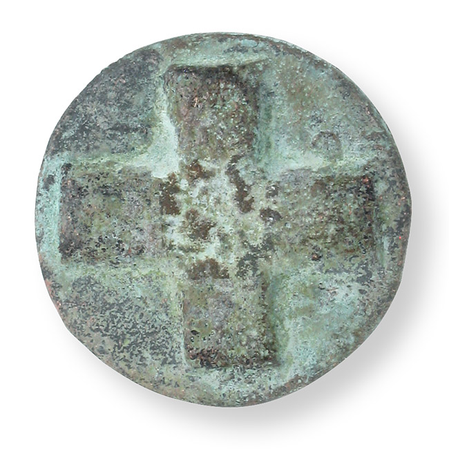 Bronze Cross Drawer Pull - Set of 2