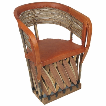 Equipale Barrel Chair with Twig Back