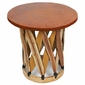 Equipale Round Coffee Table - Mexican Furniture