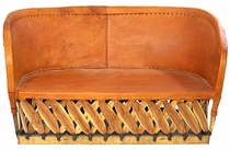 Mexican Equipale Pigskin Leather Furniture