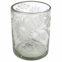 Mexican Glassware Authentic Handblown Bubble Glass