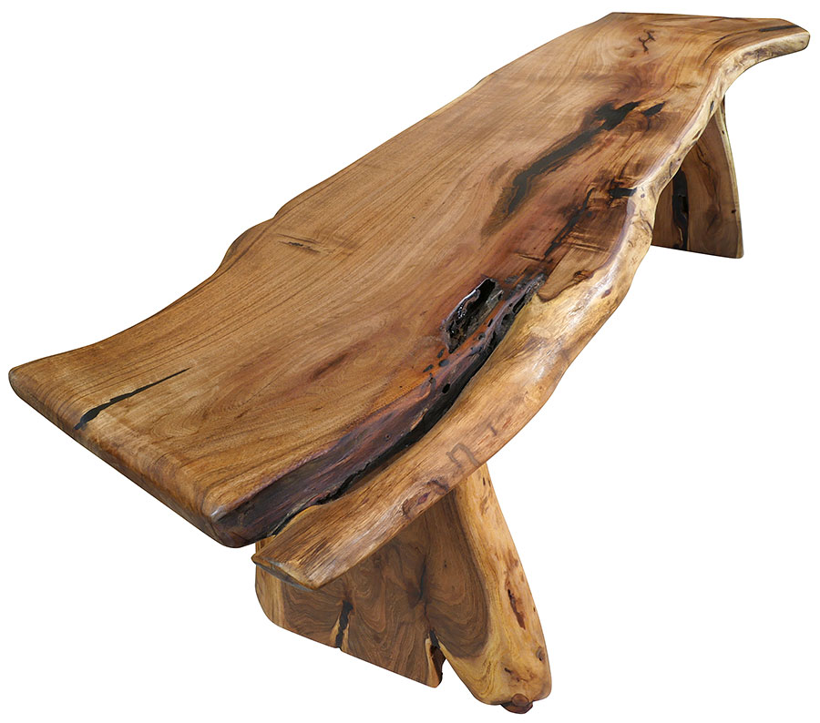 Mesquite Wood Bench Designs
