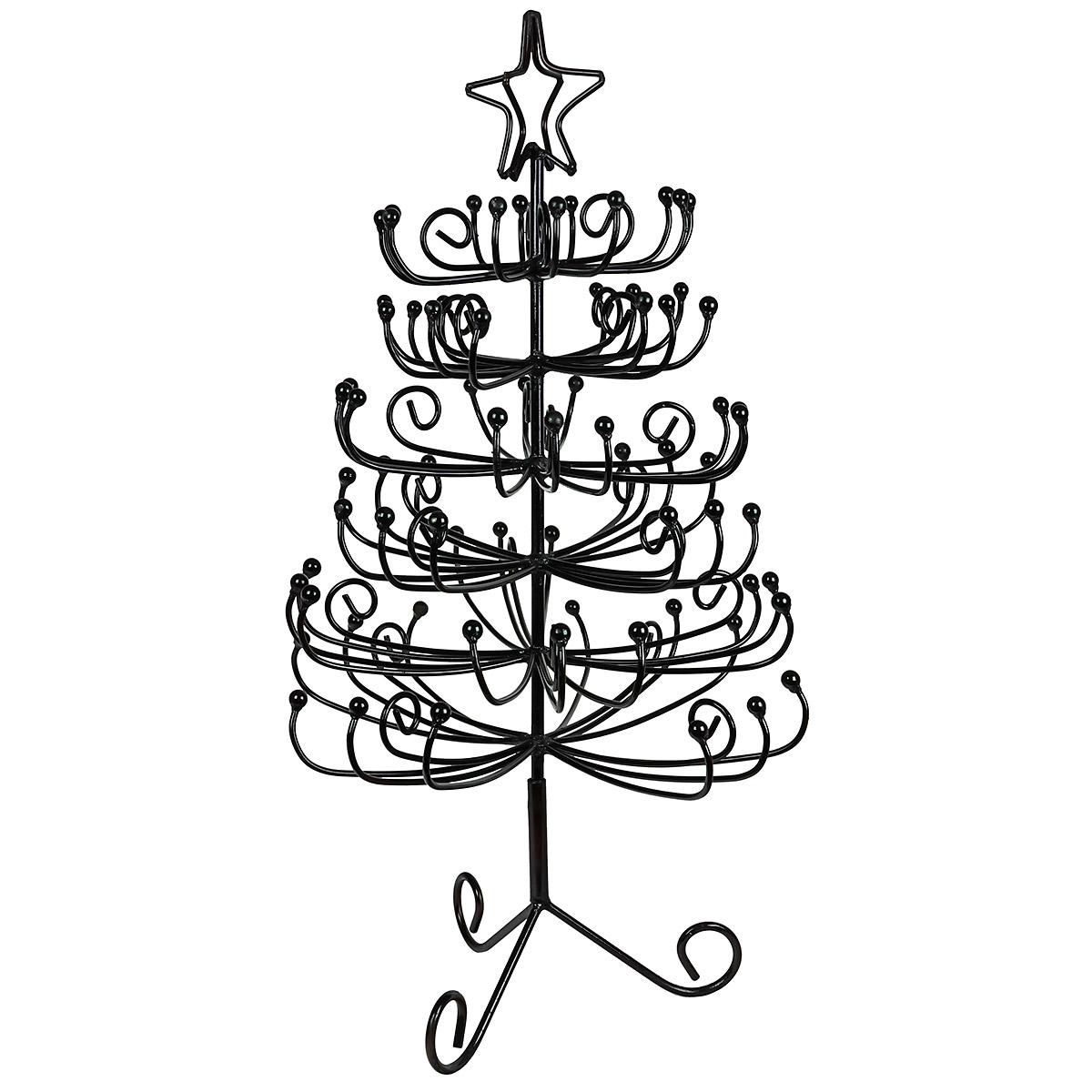 Iron Christmas Tree Display Stands Mini and Small
