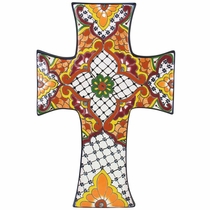 Mexican Talavera Wall Crosses