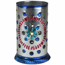 Mexican Luminarias - Candle Luminaries - Handmade Tin and Clay