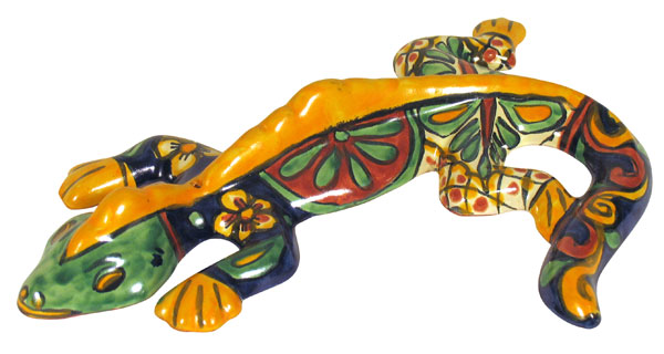 Large Talavera Ceramic Gecko