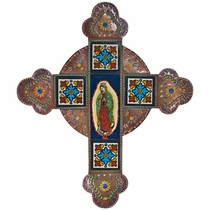 Mexican Folk Art Crosses | Rustic Wall Crosses