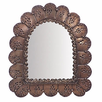 Mexican Punched Tin Mirrors Rectangular and Square