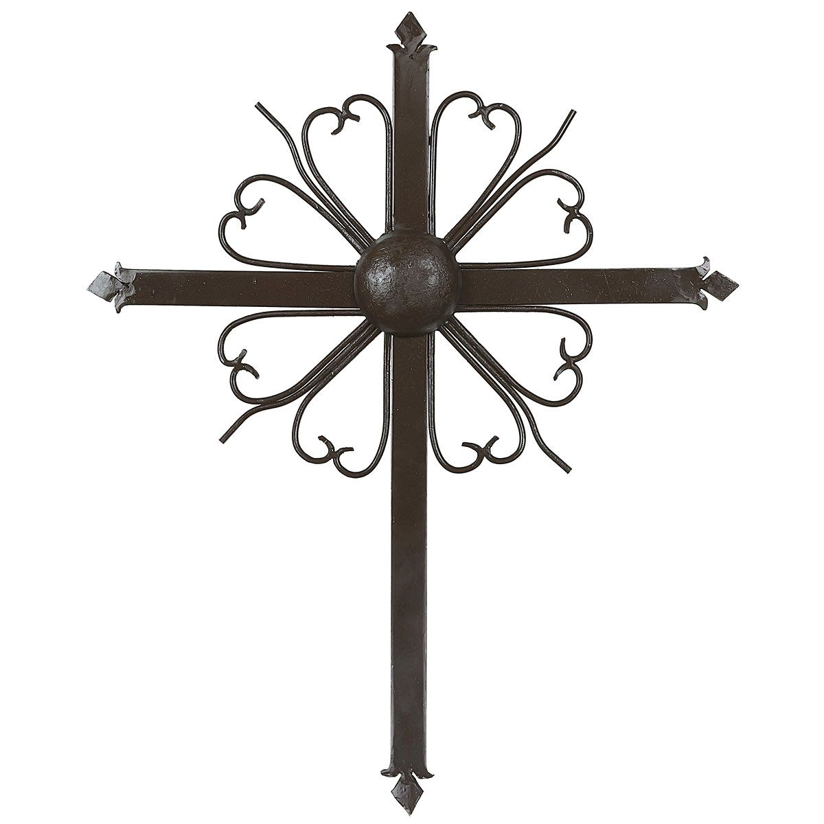Ornamental Iron Crosses Wrought Iron Cross Hi Res Stock Photography