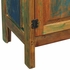 Painted Wood 1 Door Nightstand - Multi-Color