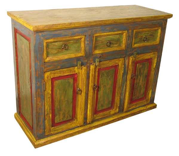 Painted Wood Sideboard Buffet