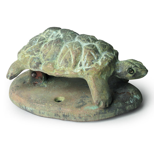 Patina Bronze Turtle Door Knocker