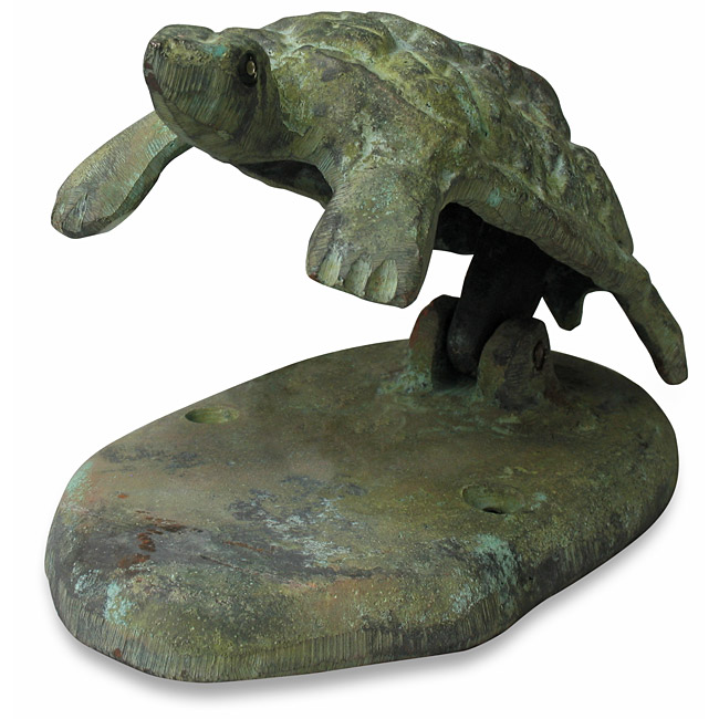 Patina Bronze Turtle Door Knocker