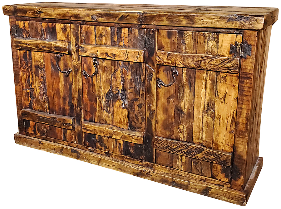 Rustic Farmhouse Distressed Wood Buffet