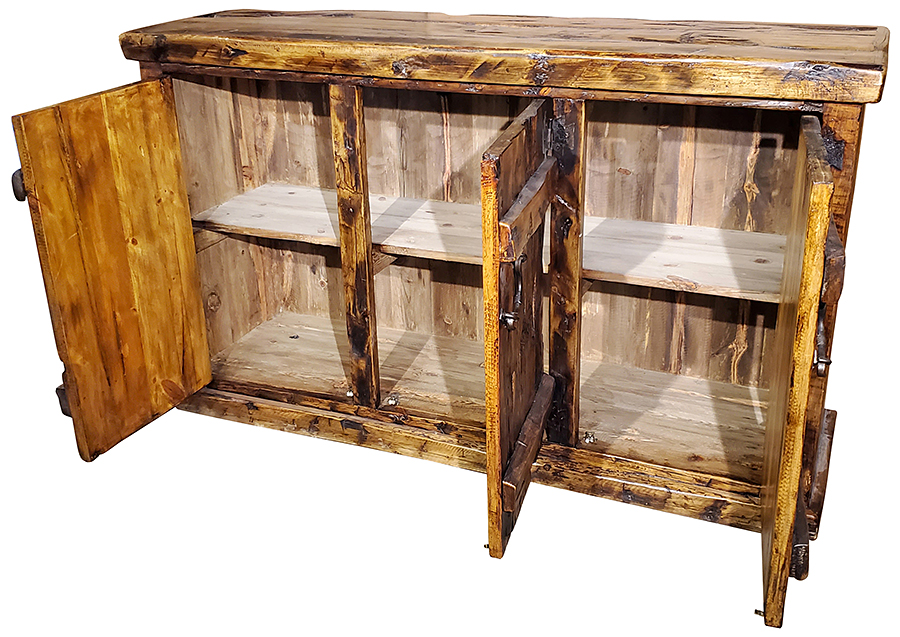 Rustic Farmhouse Distressed Wood Buffet