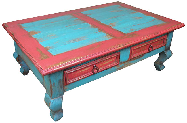 Southwest style coffee and end tables store