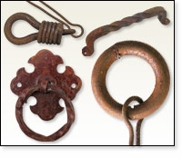 Rustic Hardware - Wrought Iron Furniture and Cabinet Hardware